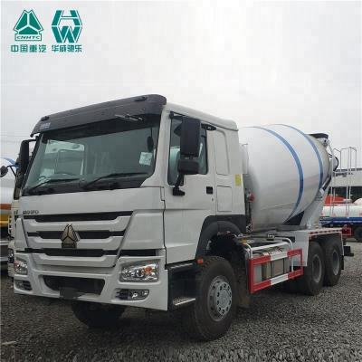 China High Speed Mobile Concrete Mixer Truck Diesel Fuel Engine 21 - 30t Load for sale
