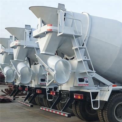 China High Strength Concrete Mixer Truck With 4 Cubic Meter Mixing Capacity for sale