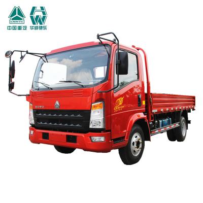 China Light Duty HOWO Mining Dump Truck Dual Circuit Compressed Air Brake 5 Ton for sale