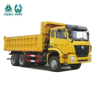 China Manual Transmission Mine Dump Truck , Pickup Dump Truck Euro 2 Emission Standard for sale