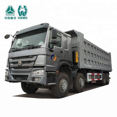 China Comfortable Cabin HOWO 8x4 Dump Truck / Wider Road Coal Mine Trucks for sale