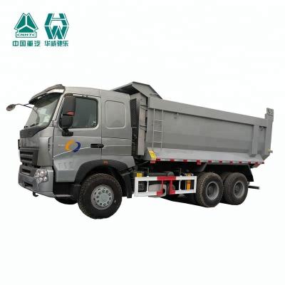 China Left Hand Driving Dump Truck Howo , 10 Wheels Big Mining Trucks 12R22.5 for sale