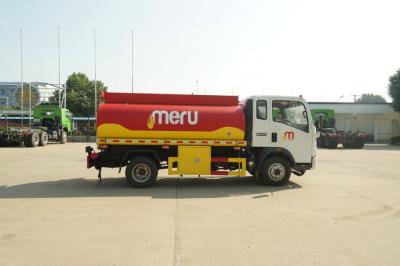 China Round 4×2 2 Axle Trailer / Heavy Duty Truck Fuel Tanks Mechanical Suspension for sale