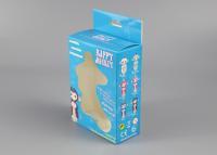 China Glossy Lamination Printed Packaging Boxes Toys Packaging With Plastic Window for sale