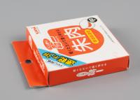China Exquisite Unique Soft Crease Printed Packaging Boxes With PVC / PET / PP Window for sale