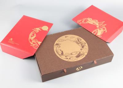 Cina Contenitori d'imballaggio di carta di carta fantasia con la timbratura calda della stagnola di oro per l'imballaggio per alimenti in vendita