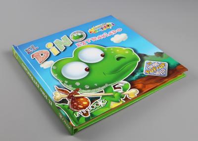 Cina La stampa animale del flessore del libro di pop-up di scintillio del punto con la goffratura cuce la rilegatura in vendita