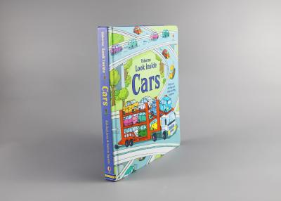 Cina Il bordo dei bambini lucidi di rifinitura prenota il materiale della carta patinata di lucentezza con il punto UV in vendita