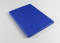 China Perfect Binding A4 Hardback Notebook , Leather Large Hardcover Journal With Debossed Pattern for sale