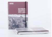 China Spiral Binding Hard Cover Notebook Full Color Offset For Students Homework for sale