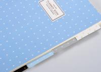 China Smooth Corner Thread Stitched Plain Cover Notebooks With Spiral / Y - O Binding for sale