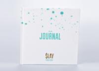 China Pretty Bound Hardcover Notebook , Art Paper Stamping Dot Grid Notebook for sale