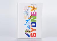 China Matte Delicate Hard Cover Notebook Custom Printed With Perfect Binding for sale
