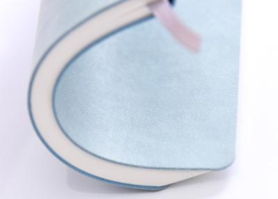 Cina Legare di cucito del taccuino blu della copertura molle del grippaggio perfetto per il regalo di promozione in vendita