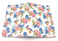 China Glossy Soft Cover Notebook / Planner Notebook With Beautiful Flowery Patterns for sale