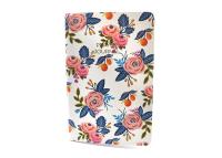 China Glossy Soft Cover Notebook / Planner Notebook With Beautiful Flowery Patterns for sale