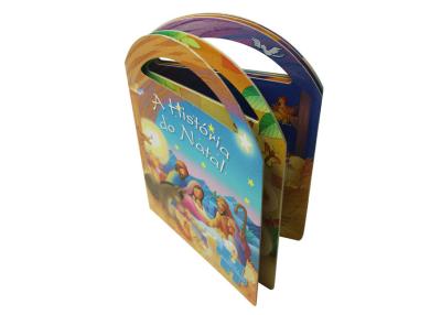 Cina Il bordo dei bambini lucidi di rifinitura prenota la rilegatura della copertina rigida e la forma unica in vendita
