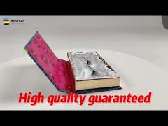 CMYK ha sfalsato le scatole d'imballaggio cosmetiche Matte Finishes FSC per le sferze
