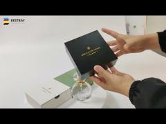4C ha sfalsato il punto d'imballaggio delle scatole CMYK del profumo UV con la timbratura di oro