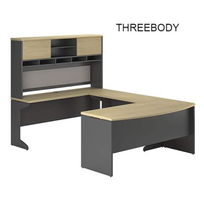 China L Shaped Corner Office Desk , Home Office Modern Corner Computer Desk for sale