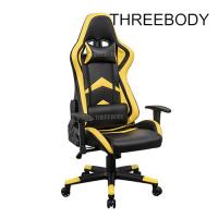 Quality Player Seat Race Car Office Chair , Comfortable Bucket Seat Office Chair Black for sale