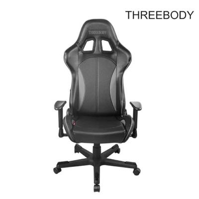 China Ergonomische Computer-hoch Rückseiten-Spiel-Stuhl-Büro-PU, die Stuhl läuft zu verkaufen