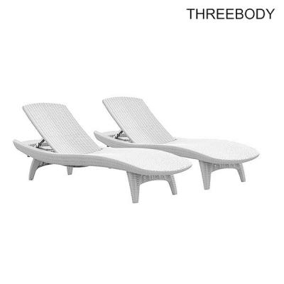 Cina Chaise longue comode della mobilia del patio, sedie di chaise longue all'aperto dello stagno della mobilia in vendita