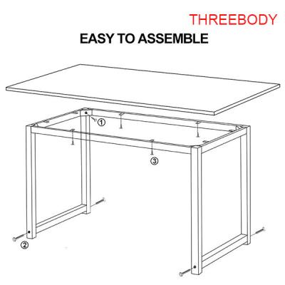China Contemporary Office Furniture Desk , Executive Office Table / Small Computer Desk for sale