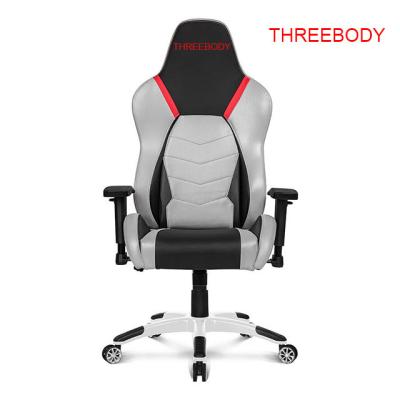 China Sturdy Metal Frame Racing Gaming Chair Adjustable Armrest 83.5 * 65 * 32cm for sale