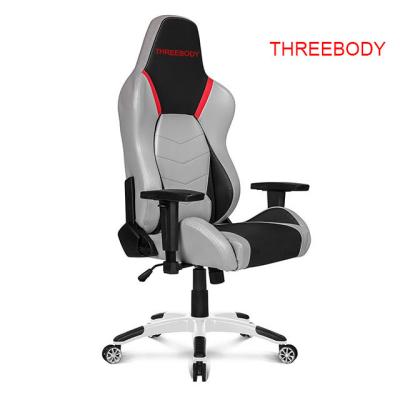 China Sturdy Metal Frame Racing Gaming Chair Adjustable Armrest 83.5 * 65 * 32cm for sale
