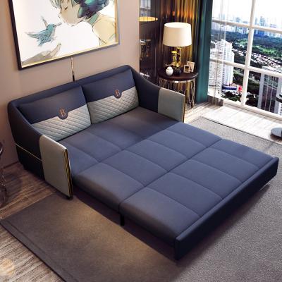China En's Fun Nordic Fashion Simple Light Removable And Washable Fabric Living Room Luxury Sofa Bed Combination for sale