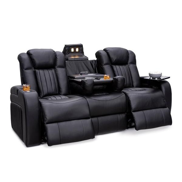 Quality Louis Denny High-End Electric Multi-Functional Home Theater Luxury Villa Living Room Leather Sofa for sale