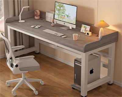 China Simple Desk E-Sports Computer Desk Desktop Double Desk Study Table With Baffle for sale