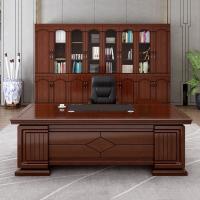 Quality Chinese style president, Boss, supervisor desk and chair combination for sale