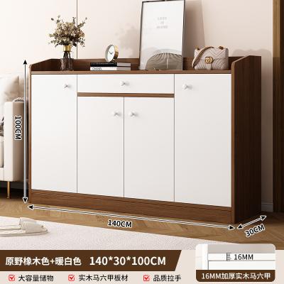 Cina Armadio per scarpe in legno massello di grande capacità e risparmio di spazio per ingresso, porta esterna, corridoio dell'ascensore in vendita