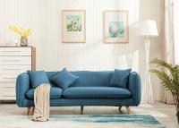 Quality Durable Modern Living Room Furniture Comfortable Fabric Sofa Wooden Frame for sale