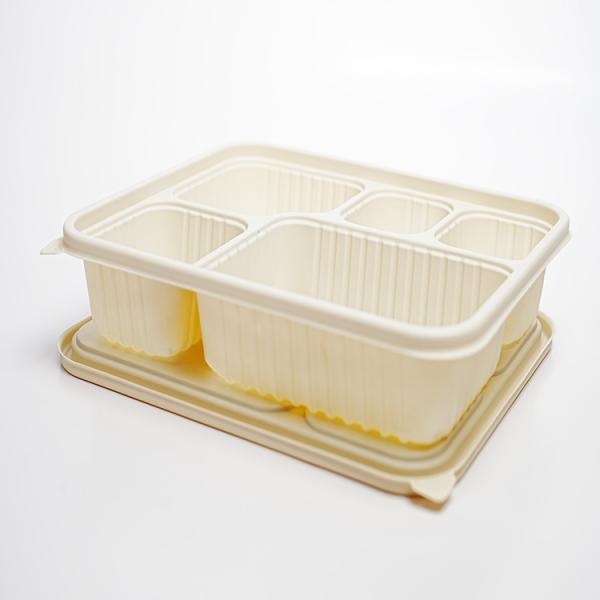 Quality Customized Wholesale Eco-friendly Packaging Biodegradable Corn Residue Disposable Takeaway Food Box Cover for sale