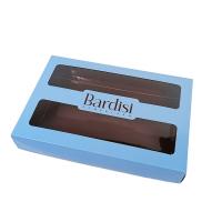 China High Quality Custom Printed logo Baking Cupcake Gift Box with Transparent Window for sale