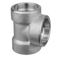 China DN50 3000LB Stainless Steel Socket Tee NPT Internal Thread Socket Tee for sale