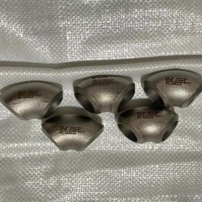 China Sch10-Sch160 60 Degree Elbow Pipe Fitting 316 Stainless Steel Tube Fittings for sale