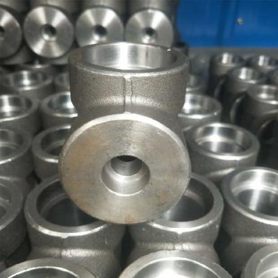 Cina i montaggi della saldatura dell'incavo di acciaio inossidabile 6000psi 304 collocano sul tee per costruzione chimica in vendita