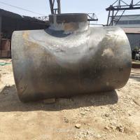 China Large Diameter Weldable Steel Pipe Fittings  Customized Butt Weld Tee for sale