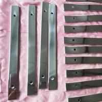 China Rectangular Silver Steam Blowing Target Plate Pressure Casting Polished Surface for sale