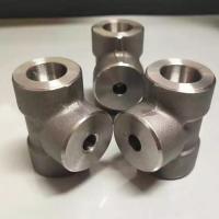 China A105 Carbon Steel Socket / Threaded Branch Table Forged Tee for sale