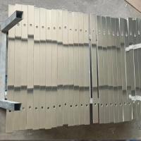 China Rectangle Steam Blowing Target Plate with Hardness HRC≥45 Casting Technology for sale