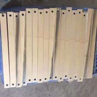 China Rectangle Steam Blowing Target Plate with Hardness HRC≥45 Casting Technology for sale