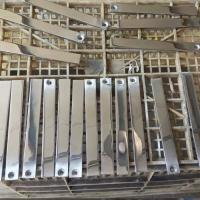 China 5-10mm Rectangle Silver Pressure Steam Blowing Target Plate for sale