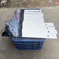 China Rectangle Steam Blowing Target Plate with Hardness HRC≥45 Casting Technology for sale