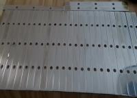 China 6mm Aluminum Target Plate for Steam Blowing Purge Test Rectangular Pipe Cleaning for sale