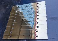China 6mm Aluminum Target Plate for Steam Blowing Purge Test Rectangular Pipe Cleaning for sale